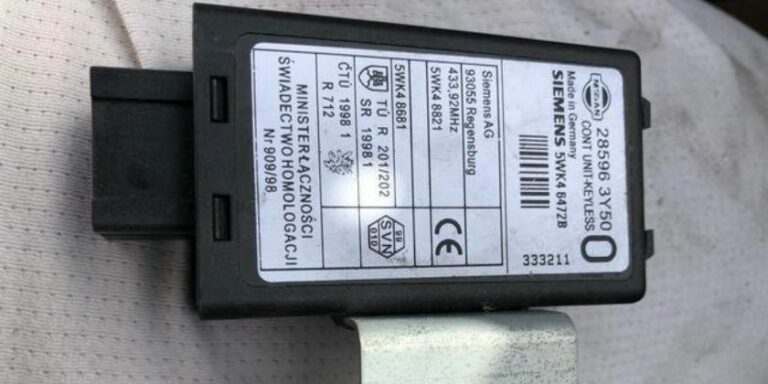 How To Reset Key System Error In Nissan Altima (2019-2023)?